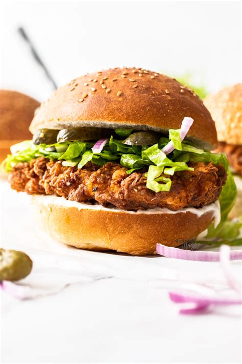 Buttermilk Fried Chicken Burger Recipe Olivemagazine 53 OFF
