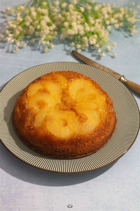G Teau Renvers Aux Poires Caram Lis Es Fa On Tatin