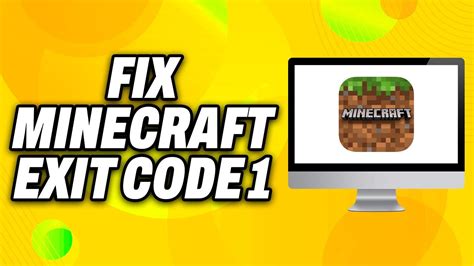 How To Fix Minecraft Exit Code Quick Fix Youtube