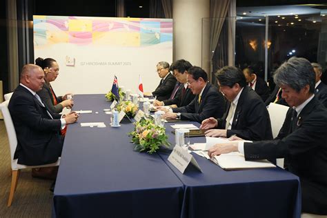 令和5年5月20日 G7広島サミット 2日目 アウトリーチ招待国二国間会談 総理の一日 首相官邸ホームページ