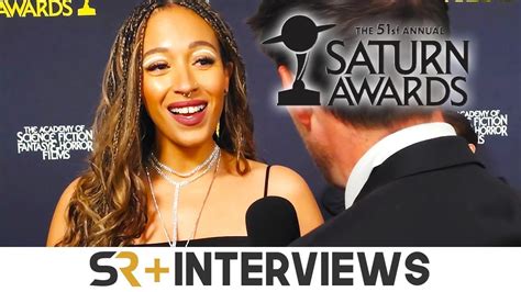 Tawny Newsome Talks Star Trek Lower Decks At The Saturn Awards YouTube