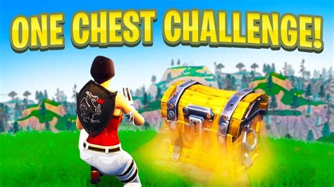 One Chest Challenge Fortnite YouTube