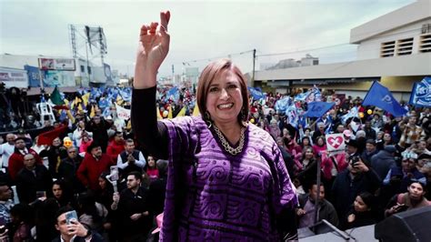 La coalición PRI PAN PRD confirma el registro de Xóchitl Gálvez ante el