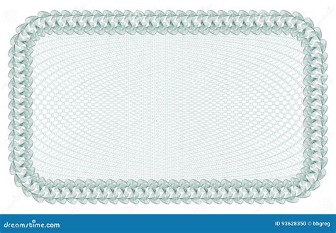 Guilloche Banknote Cartoon Vector CartoonDealer 26064759