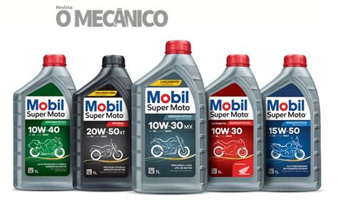 Mobil lança lubrificante semissintético 10W30 MX para moto
