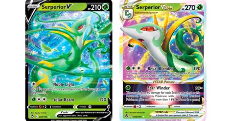 The Cards of Pokémon TCG Silver Tempest Part 2 Serperior VSTAR