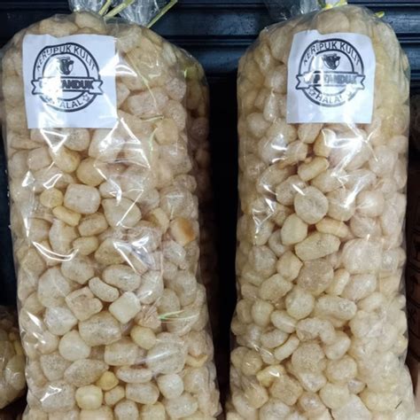 Jual Krupuk Kulit Sapi Kg L Kerupuk Rambak Jangek Krecek Kulit Sapi