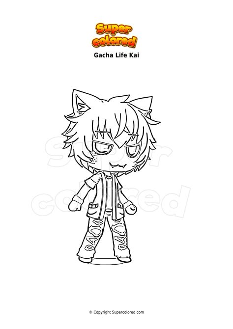 Gacha Life Stencils