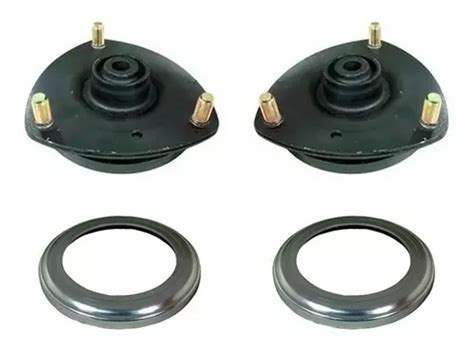 Kit 2 Cazoletas Amortiguador Con Crapodina Honda Civic 02 06