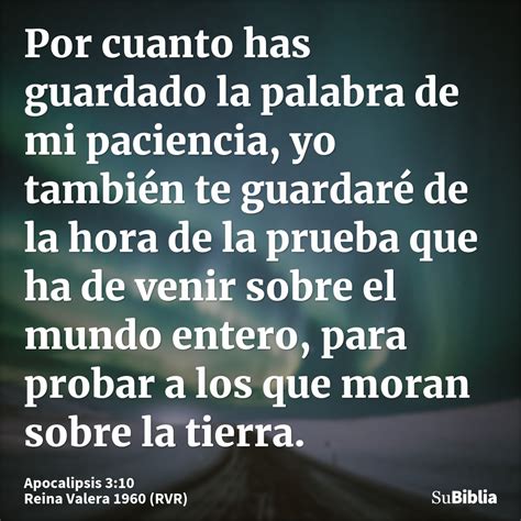 Apocalipsis 3 10 Biblia