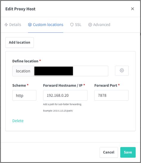 Custom Location Error · Issue 1462 · Nginxproxymanagernginx Proxy Manager · Github