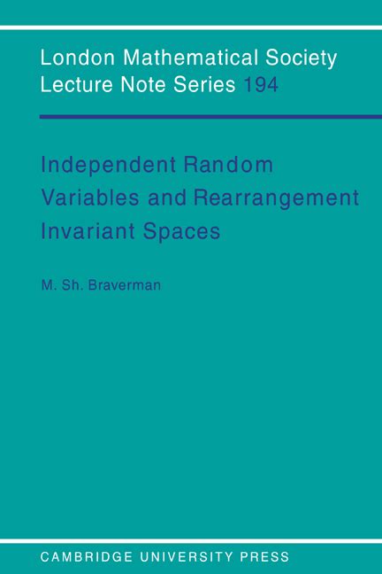 independent random variables and rearrangement invariant spaces