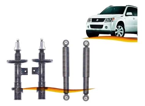 Kit Amortiguadores Suzuki Grand Vitara 2006 2012 Del Tras Cuotas