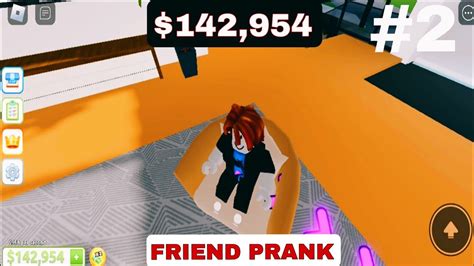 Friend Prank Video Roblox Mega Mansion Tycoon Halloween Youtube