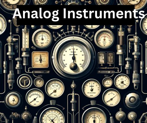 analog instruments definition classification and working principle