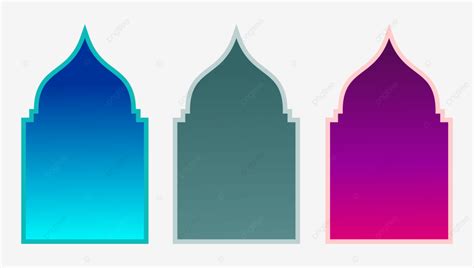 Islamic Frames Vector Islamic Borders Eid Al Ftr Png And Vector With