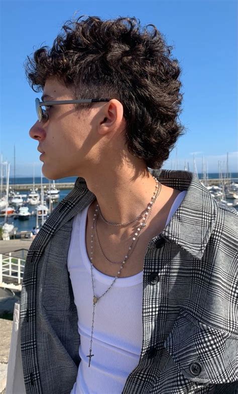 The Rise Of The Curly Men S Mullet A Timeless Trend With A Modern Twist