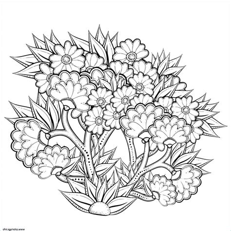 Fleurs A Imprimer Élégant Photos Imprimer Coloriage Fleurs Aperçu