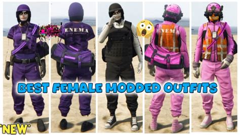 Gta Online How To Get Multiple Female Modded Outfits Using Transfer