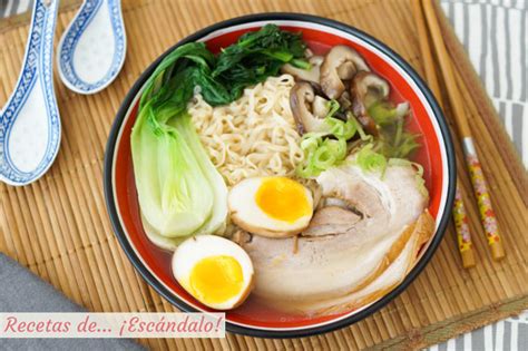 Receta De Ramen Casero Una Sopa Japonesa Deliciosa Y Reconfortante
