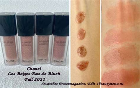 Новинки Chanel Les Beiges Eau de Blush and Rouge Coco Flash Fall 2021