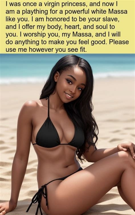 3D AI Generated Ebony Slave Captions 24 English Free Adult Comics