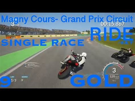 RIDE Magny Cours Grand Prix Circuit Gold Single Race Triumph Street