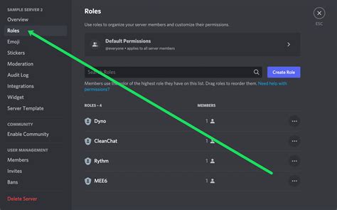 rizik često Pokušaj discord roles guide Vic istraga Kako