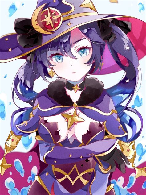 Mona Genshin Impact Drawn By Kuramiko Danbooru