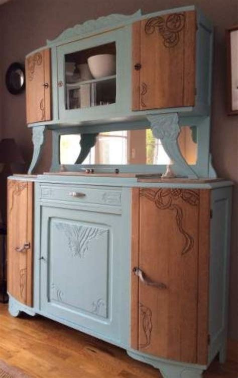 Buffet vaisselier art déco rénovation et relooking de meubles nadrenov