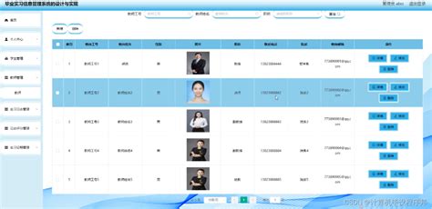 springboot毕业实习信息管理系统的设计与实现 基于spring boot的就业信息管理网站设计与实现 毕业设计 csdn博客