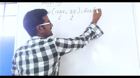 finding gcd using euclid s algorithm youtube