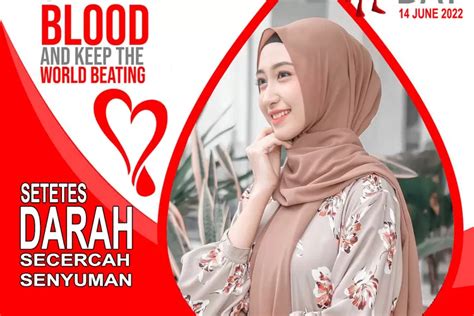 Unik Unik Desain Twibbon Hari Donor Darah Sedunia 2022 Spirit Madura
