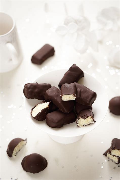 Bouchées chocolat coco façon Bounty Un déjeuner de soleil