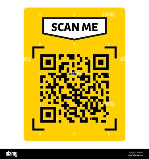 Scan Me QR Code Design QR Code For Payment Text Transfer With Scan Me