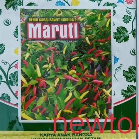 Jual Benih Cabe Rawit MARUTi F1 Hibrida Smallpack Cabe Rawit Putih