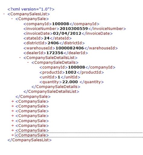 SAP Helps Generate XML File For Company Sales Data