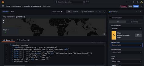 Adding Location To GeoMap And Influx DB Geomap Panel Grafana Labs