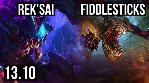 Rek Sai Vs Fiddlesticks Jng Games Legendary M