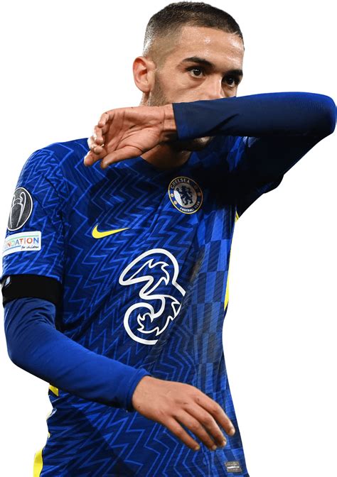 Hakim Ziyech Chelsea Football Render Footyrenders
