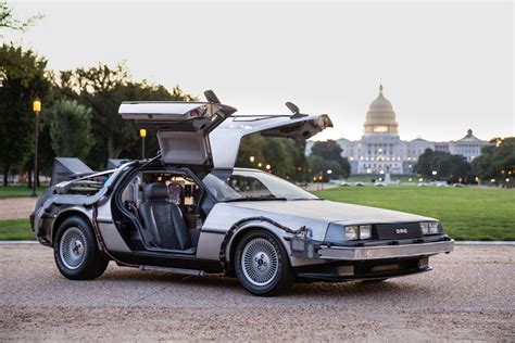 Back To The Future DeLorean Back In The Spotlight In Star Studded