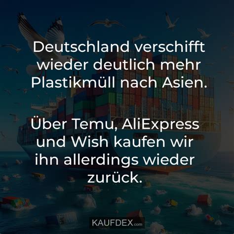 Deutschland Verschifft Wieder Deutlich Mehr Plastikm Ll Kaufdex