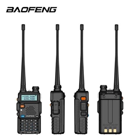 Baofeng Uv R Walkie Talkie Dual Band Long Distance Radio Portable Bf