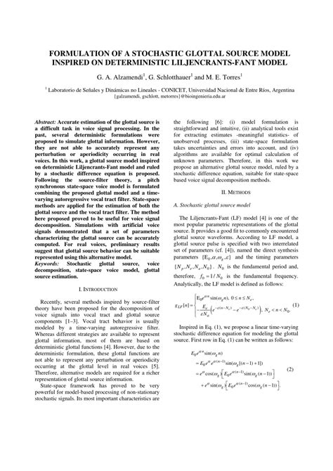 pdf formulation of a stochastic glottal source model inspired on deterministic liljencrants