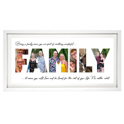 Personalisierte Familie Foto Druck Familienfoto Collage Etsy