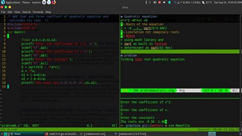 finding roots of quadratic equation using c programming with explanation youtube