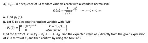 solved x1 x2 is a sequence of iid random variables