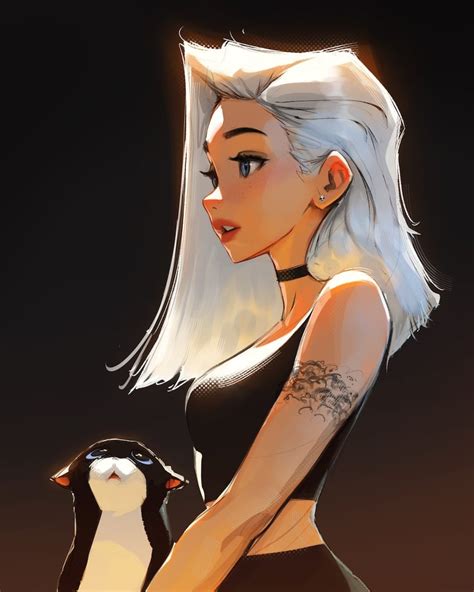 Kara And Bruce Original Drawn By Sam Yang Danbooru