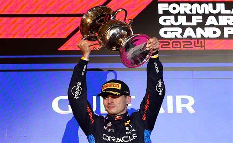 F1 Max Verstappen ganó el Gran Premio de Bahréin