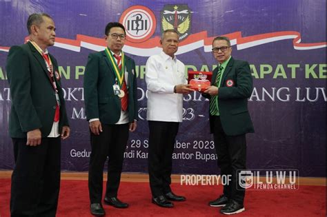 Hadiri Pelantikan Pengurus IDI Cabang Luwu Ini Harapan Bupati Luwu